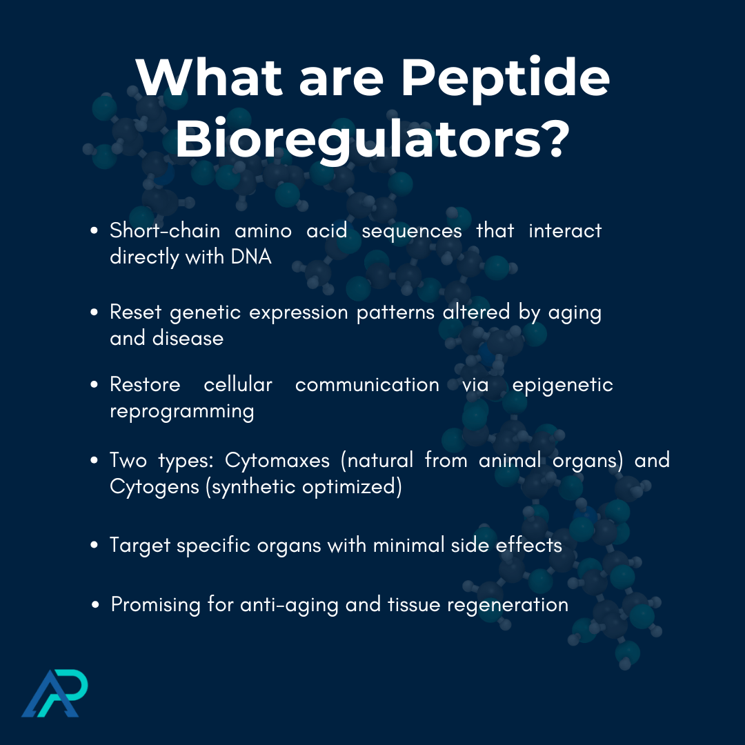 Peptide Bioregulators: Types, Uses, Benefits & Safety