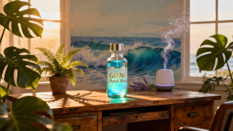 Glow Peptide Protocol: BPC-157, TB-500 & GHK-Cu Explained